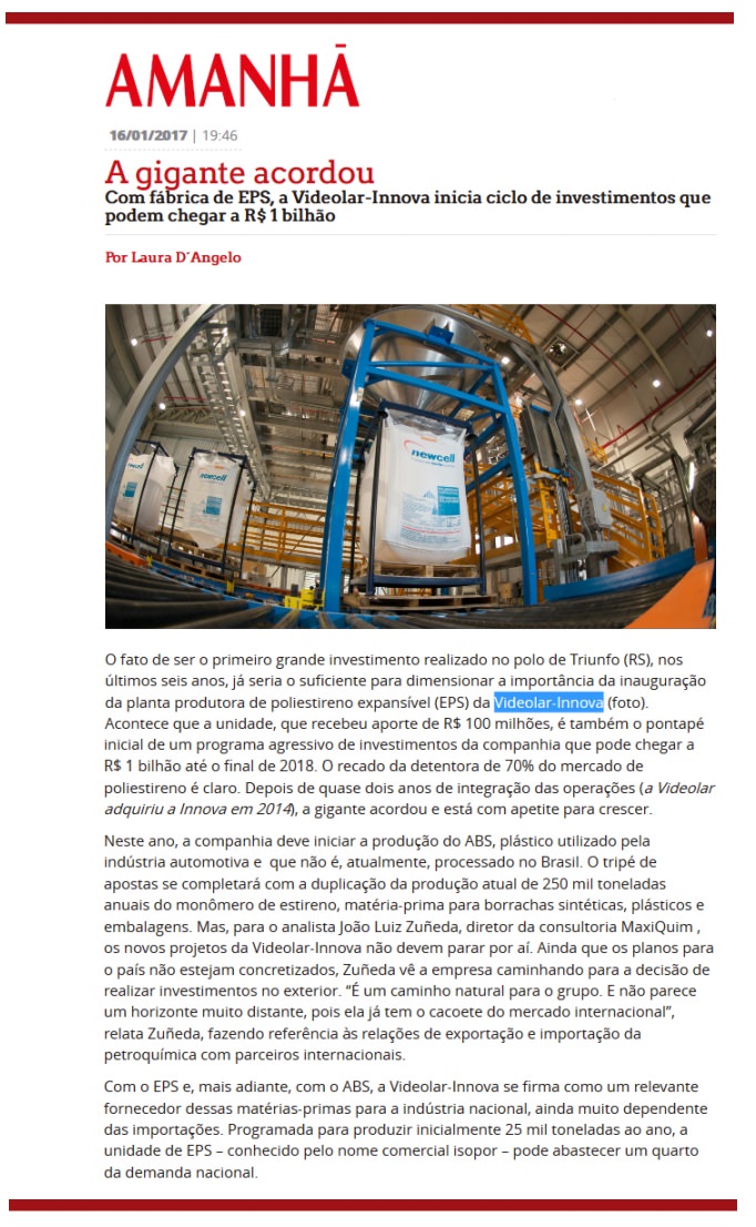 A GIGANTE ACORDOU: REVISTA AMANHÃ FAZ UM APURADO RETRATO DA VIDEOLAR ...